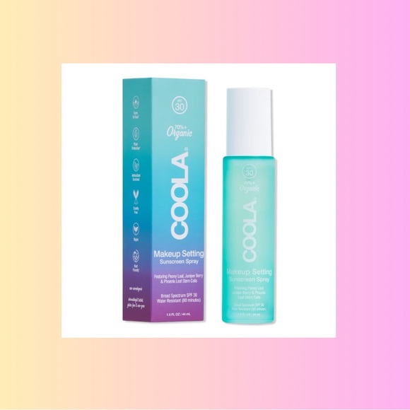 COOLA | Makeup | Coola Organic Makeup Setting Spray Spf3 | Poshmark